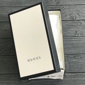 Gucci | Accessories | Authentic Gucci Keepsake Shoes Slides Gift Box ...